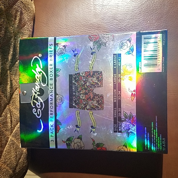 Ed Hardy | Underwear & Socks | Ed Hardy 3 Pack Performance Boxer Briefs ...